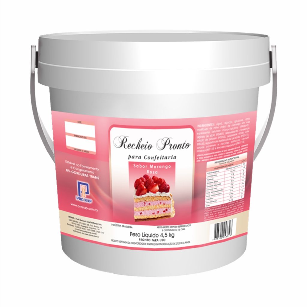 RECHEIO DE MORANGO ROSA – Pronap